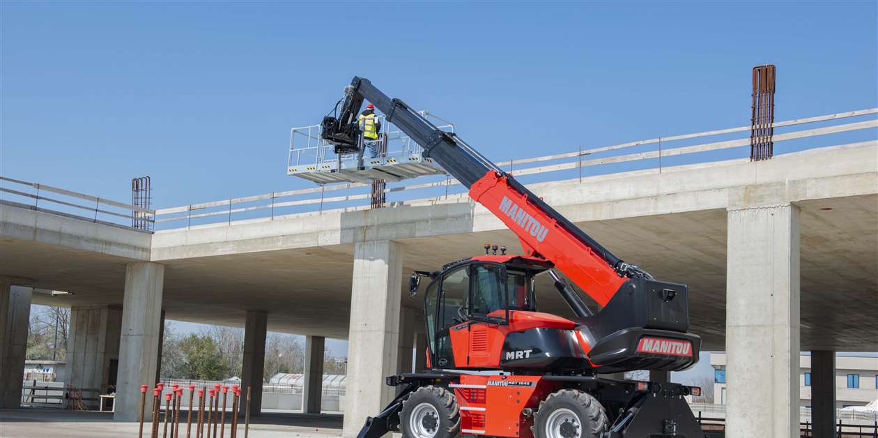 Better building with rotating telehandlers [sponsored content] - Access ...