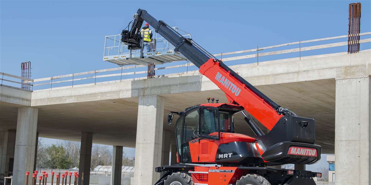 Better building with rotating telehandlers [sponsored content] - Access ...