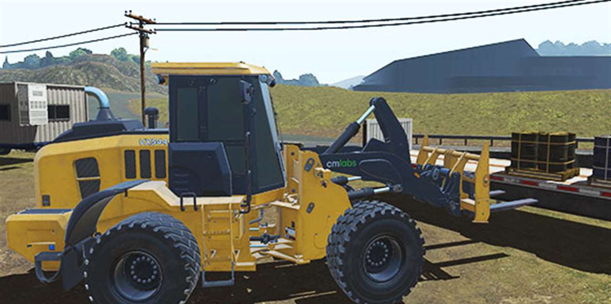 CM Labs’s new wheeled loader simulator - Access Briefing